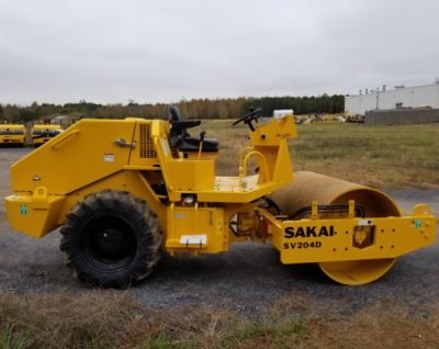 SV204D Smooth Single Drum Vibratory Soil Compactor or Roller