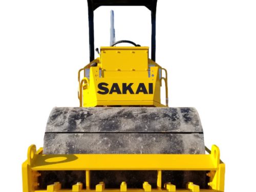 SV544D 84" Smooth Drum Vibratory Soil Roller - SAKAI America