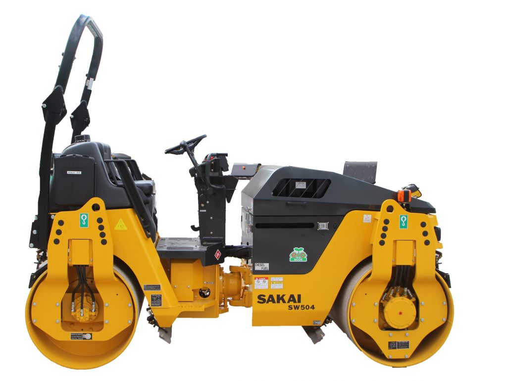 SAKAI America - SW354W Vibratory Tandem Asphalt Roller