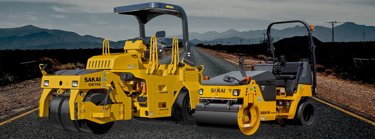 Inventory Available for Sakai GW754 and TW354 Asphalt Rollers | Sakai ...