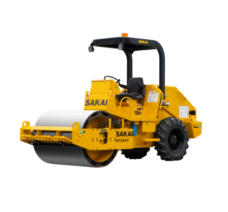 Sakai-SV204-SV204TF-padfoot-soil-compactor-smooth-shell-roller | Sakai ...