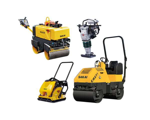 Sakai-light-compaction-equipment-rammer-plate-compactor-walk-behind ...