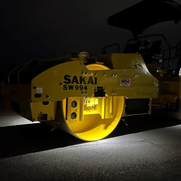 Optional LED Drum Lights or Asphalt Mat Lighting Kit - SAKAI