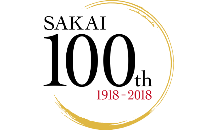 sakai-heavy-industries-100th-anniversary-logo-1918-2018 | Sakai America